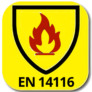 EN 14116, Vêtements à propagation de flamme limitée